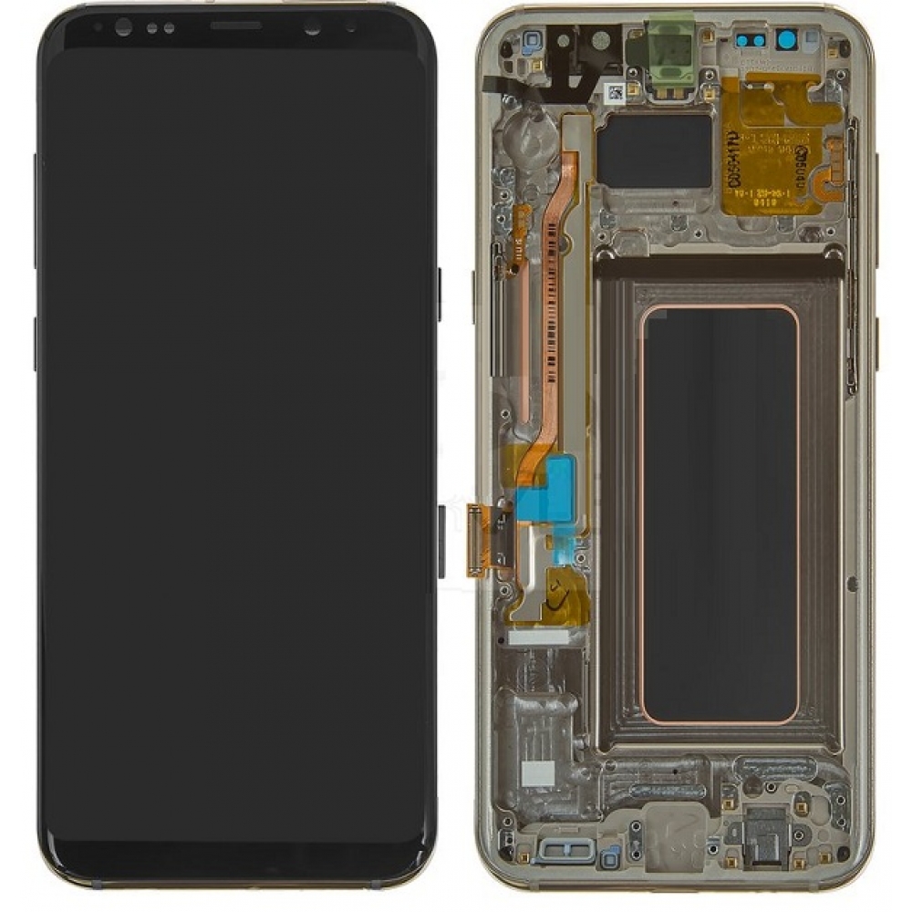 Samsung Galaxy S8 Plus LCD Screen With Frame Gold - Cellspare