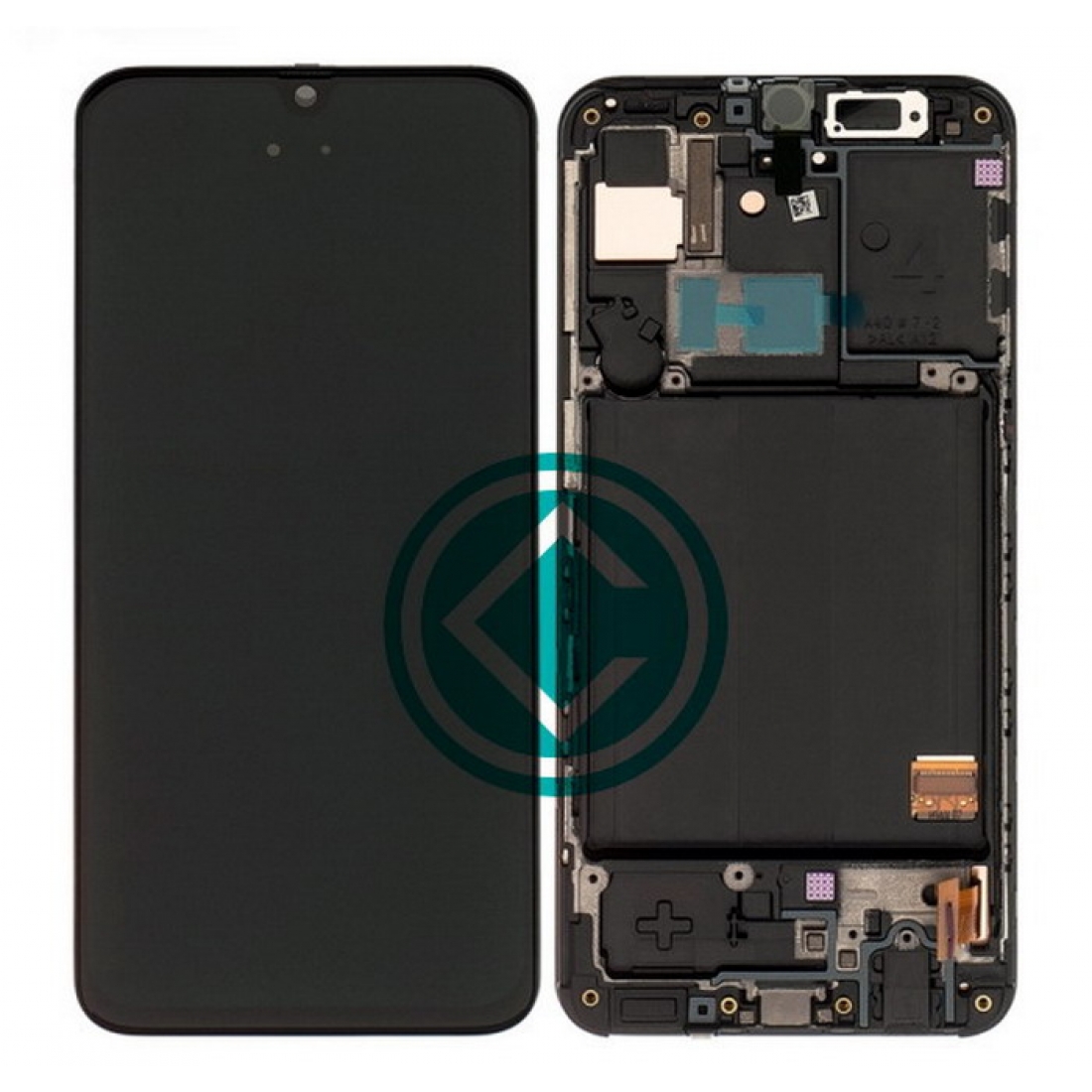Samsung Galaxy A40 LCD Screen With Frame Replacement - Cellspare