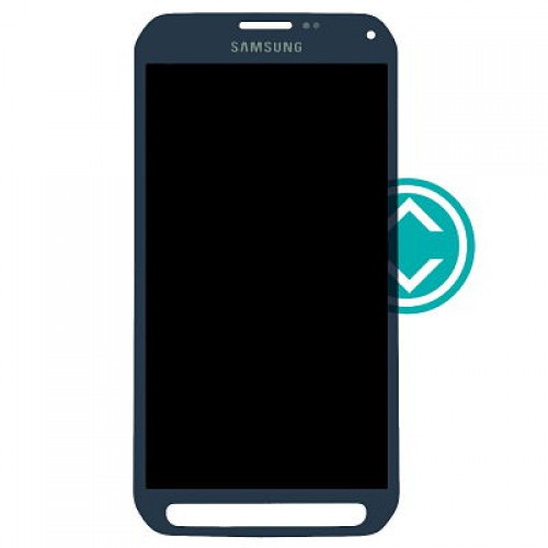 Samsung Galaxy S6 Active LCD Screen Display blue - ORIGINAL