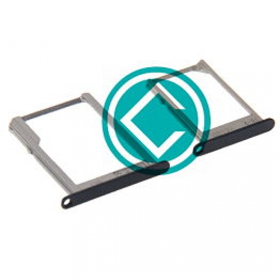 Samsung Galaxy A3 Sim And SD Card Tray Black - Cellspare