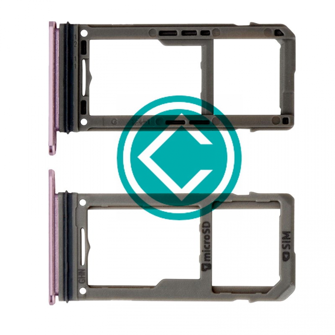 Samsung Galaxy Note 8 Sim Card Tray Replacement Purple - Cellspare