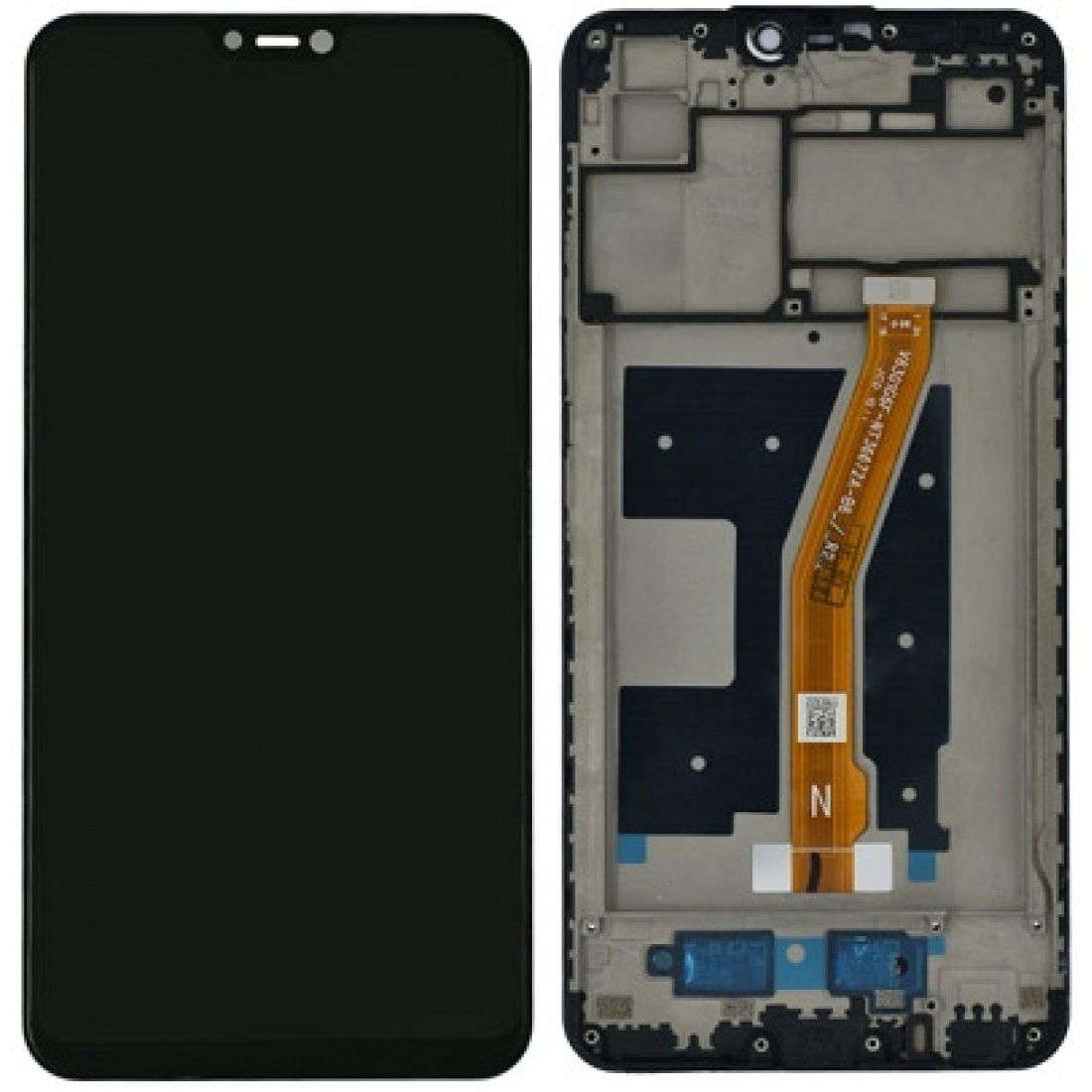 Vivo V9 LCD Screen With Front Housing Replacement Module - Cellspare