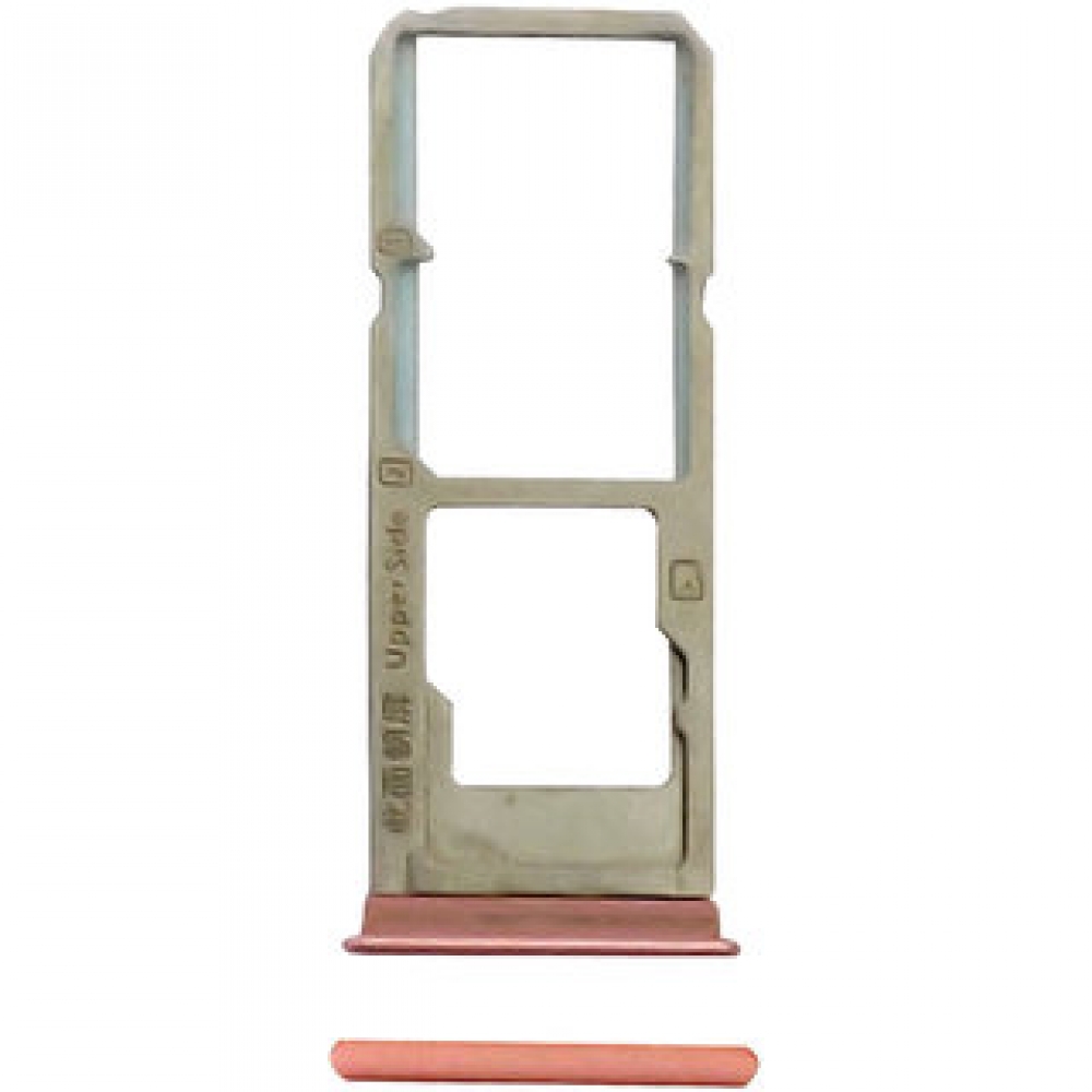 Vivo V7 Plus Sim And SD Card Tray Module Rose Gold - Cellspare