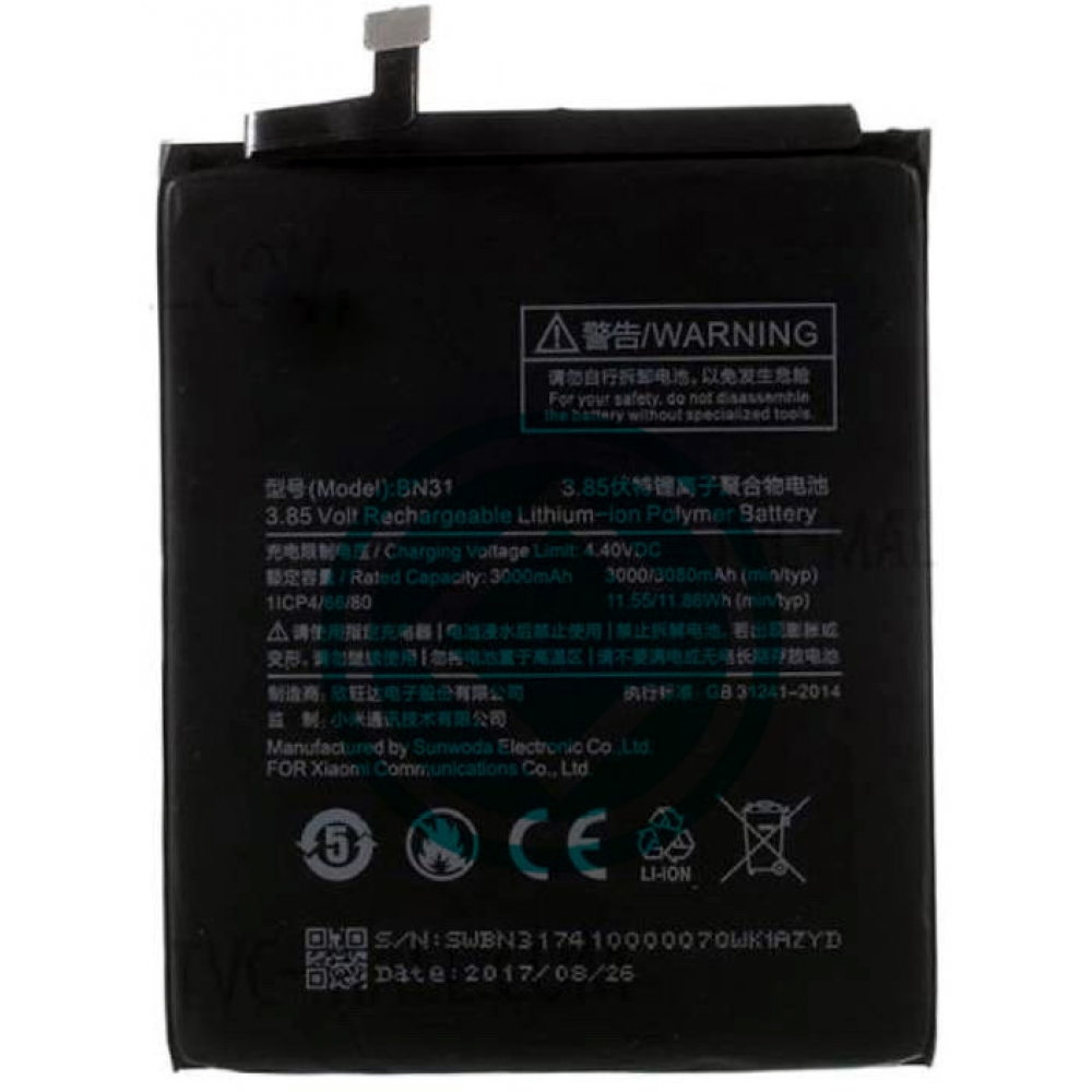 Xiaomi Redmi Y1 Battery Replacement Module Best Price - Cellspare