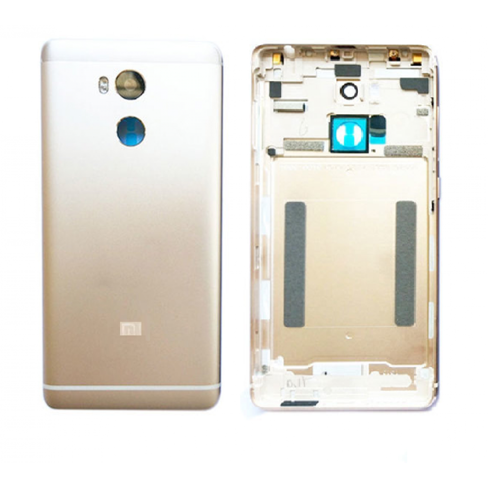 Xiaomi Redmi 4 Prime Rear Housing Panel Gold Best Price - Cellspare