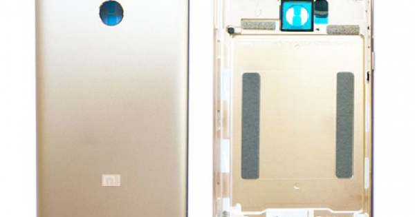 Xiaomi Redmi 4 Prime Rear Housing Panel Gold Best Price - Cellspare