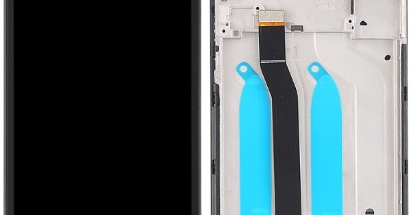 Xiaomi Redmi 6 LCD Screen With Front Housing Panel Black - Cellspare