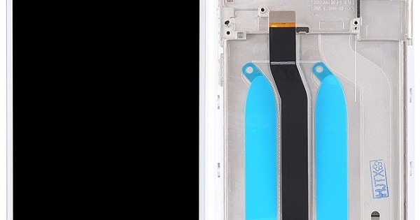 Xiaomi Redmi 6 LCD Screen With Front Housing Panel White - Cellspare