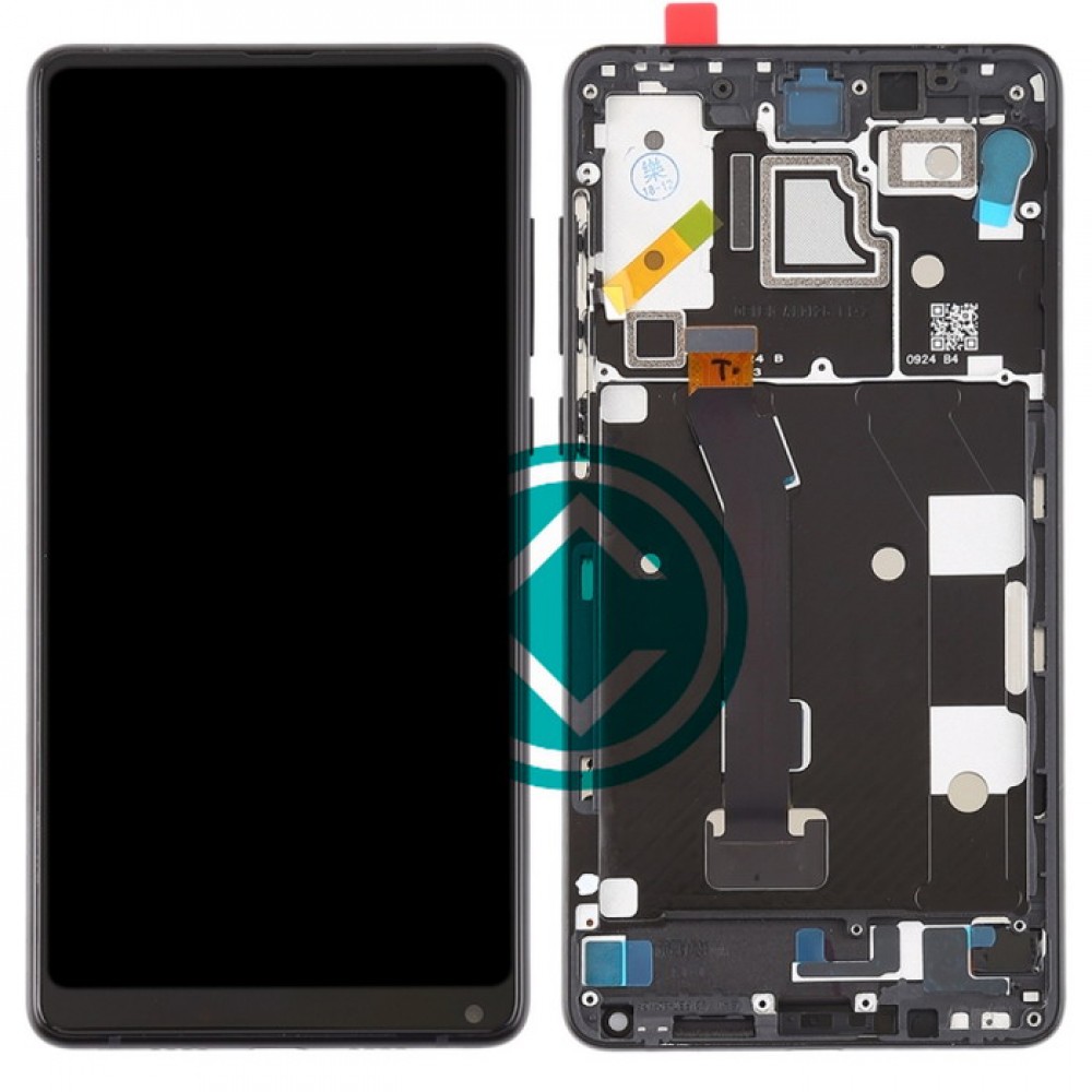 Xiaomi Mi Mix 2S LCD Screen With Frame Black - Cellspare