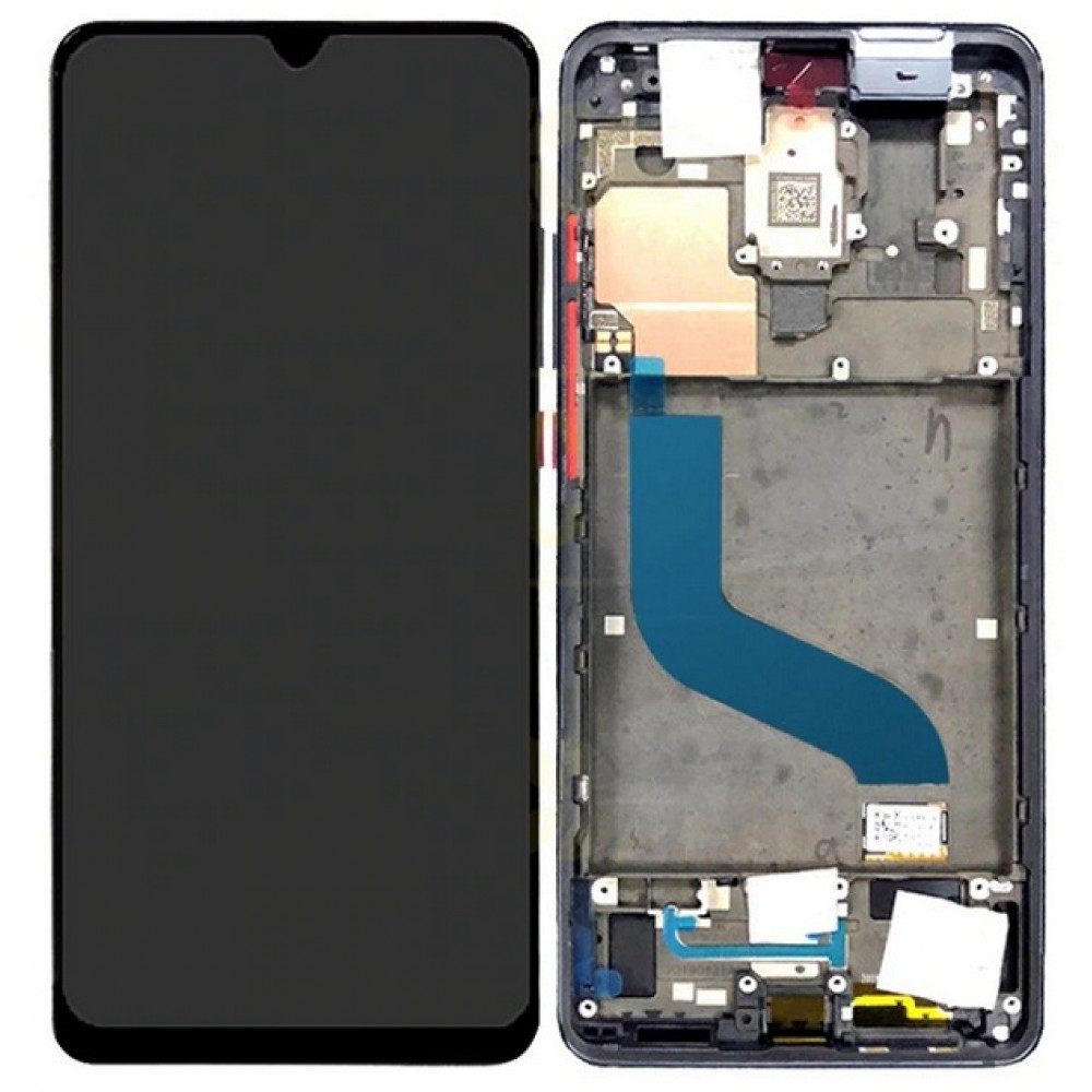 Xiaomi Mi A3 LCD Screen With Frame Gray Replcement - Cellspare