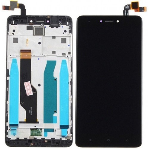 Xiaomi Redmi Note 4 LCD Screen With Frame Black - Cellspare