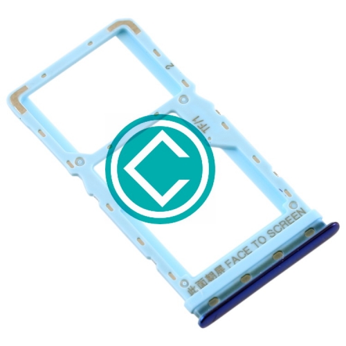 Xiaomi Mi A3 Sim Tray Replacement Blue - Cellspare