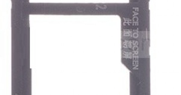 Xiaomi Redmi Note 5 Pro Sim And SD Card Tray Black - Cellspare