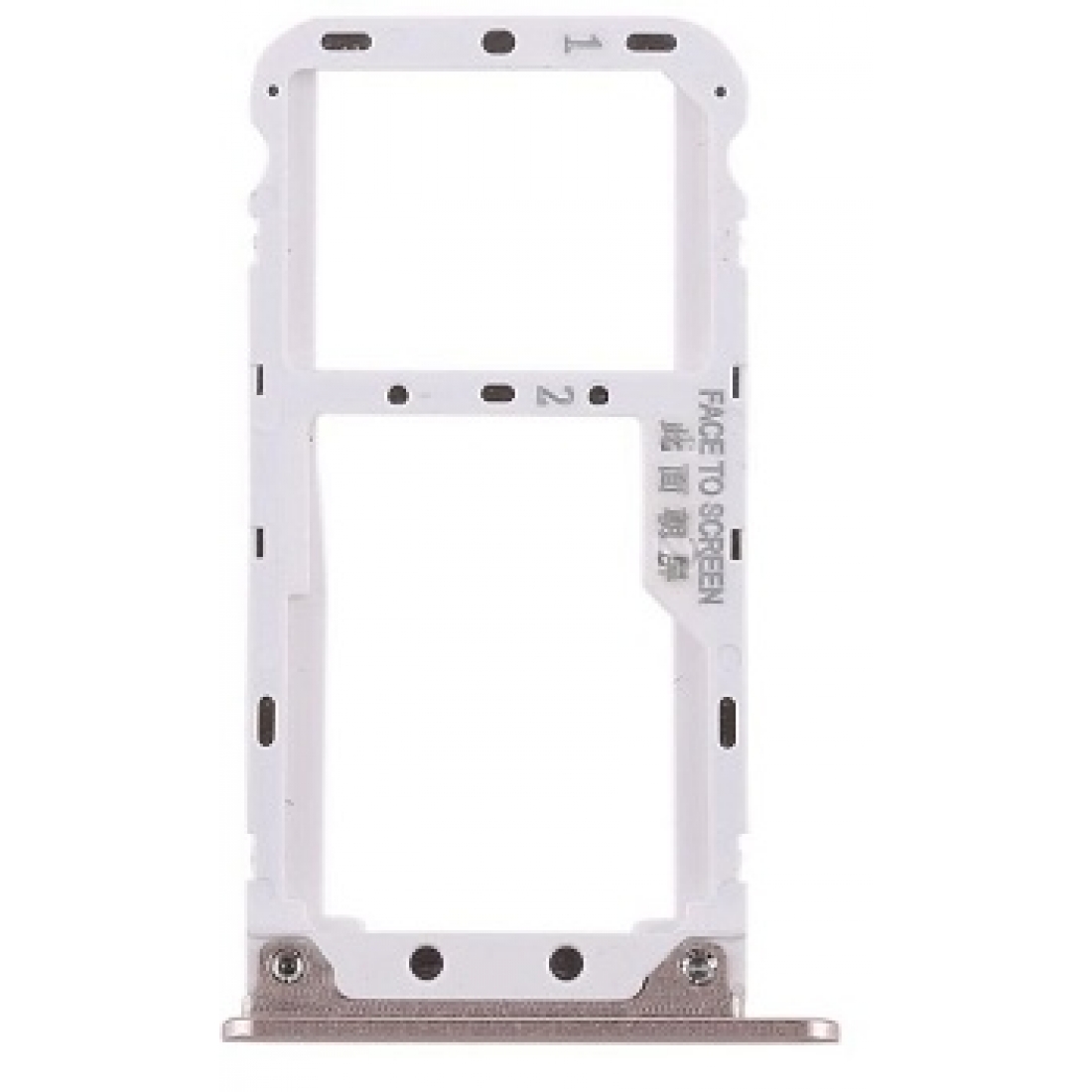 Xiaomi Redmi Note 5 Pro Sim And SD Card Tray Gold - Cellspare