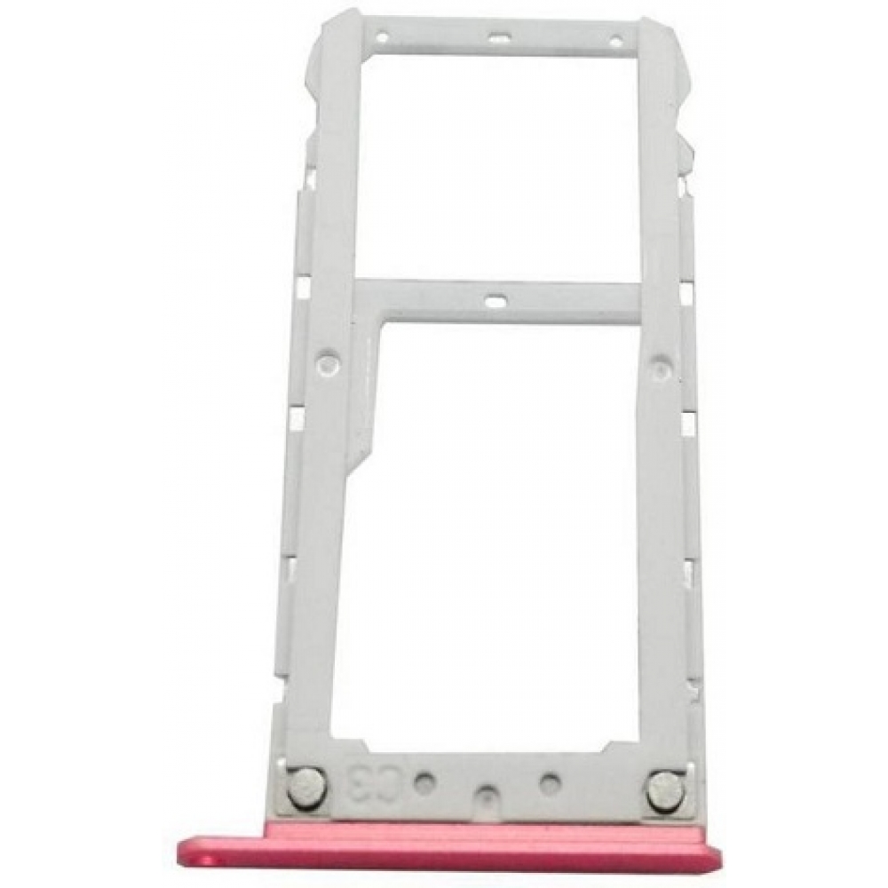 Xiaomi Redmi Note 5 Pro Sim And SD Card Tray Red - Cellspare