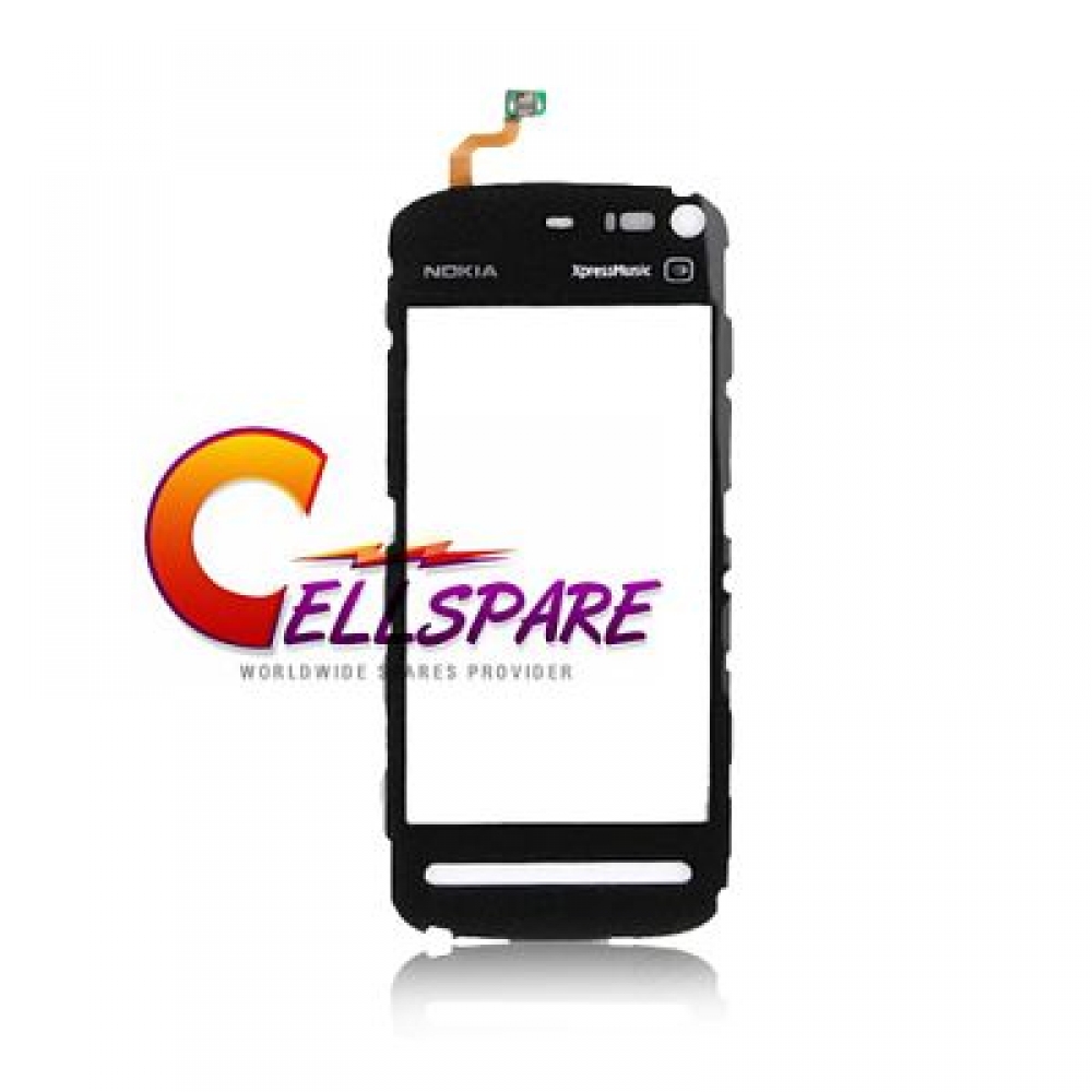 Nokia 5800 Touch Screen Replacement Black - Cellspare