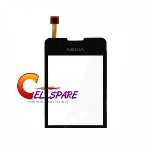 Nokia 6208 Touch Screen Digitizer Replacement Black - Cellspare