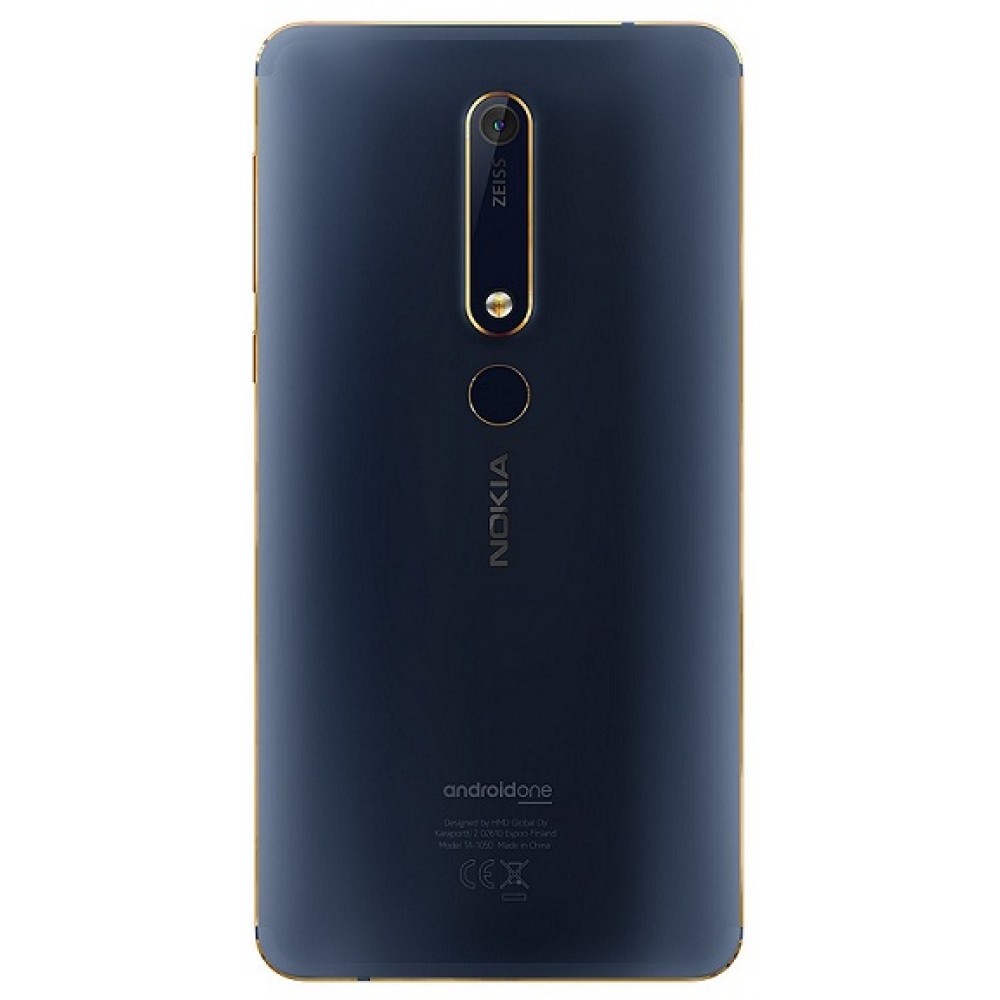 Nokia 6.1 Rear Housing Panel Battery Door Module Blue - Cellspare