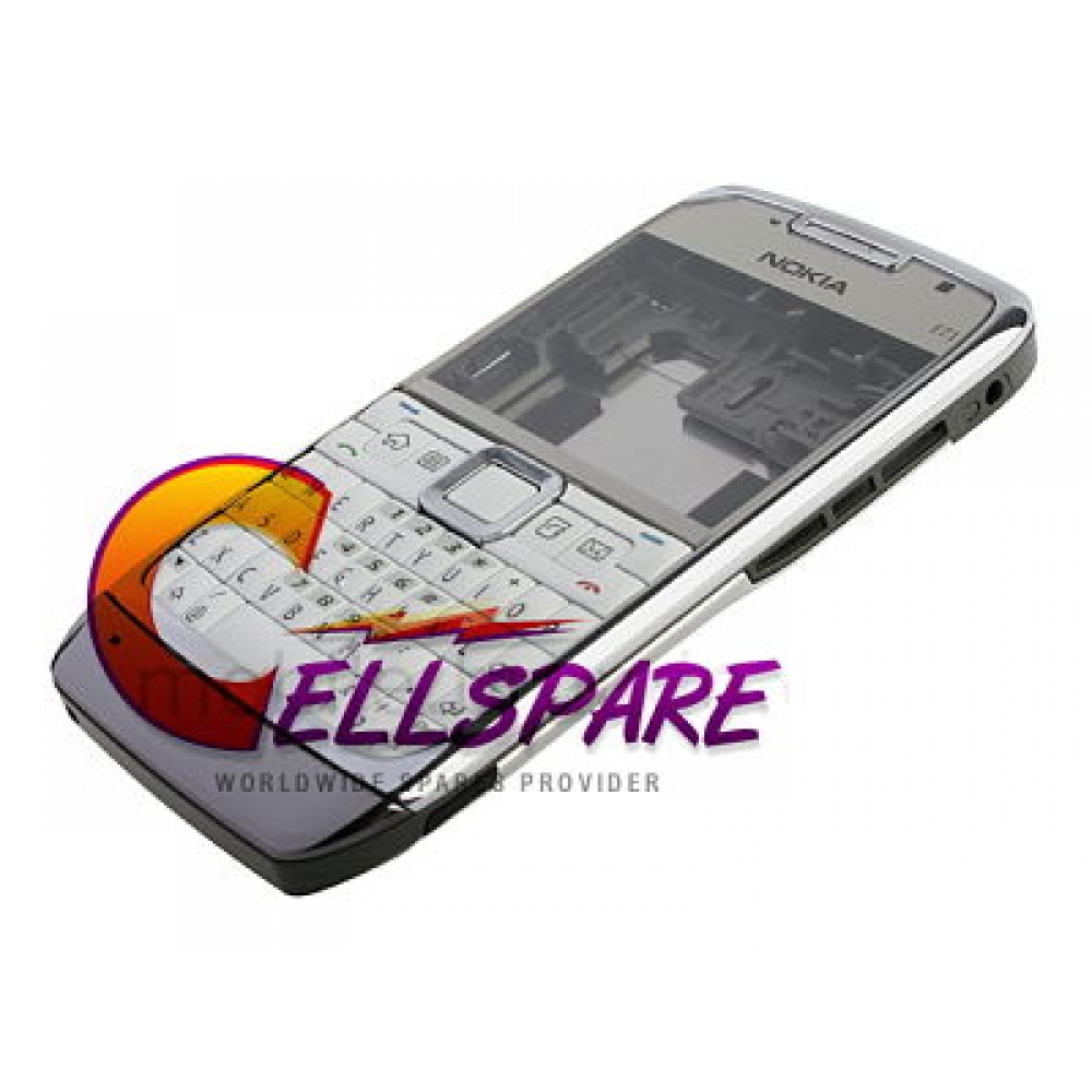 Nokia E71 Housing Panel With Keypad Replacement White - Cellspare