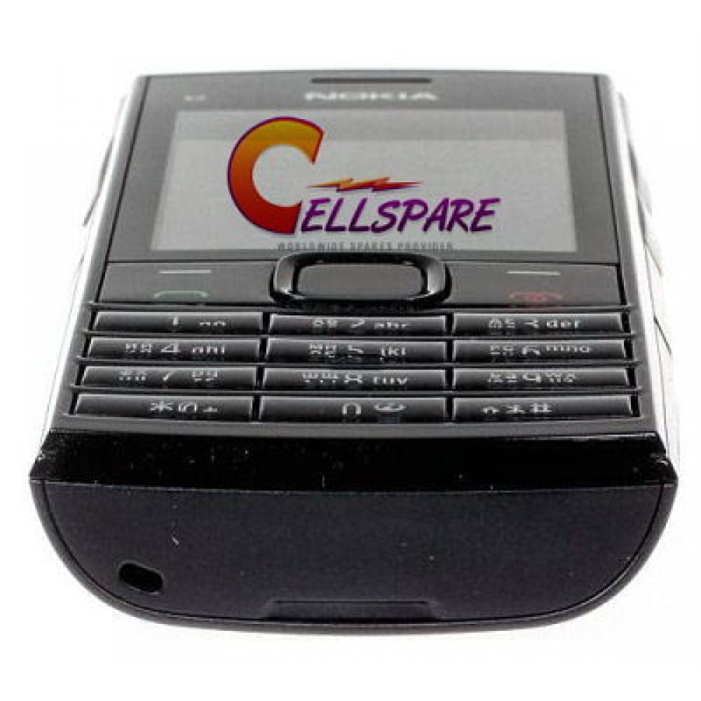 Nokia X2-02 Complete Housing Panel With Keypad Black - Cellspare