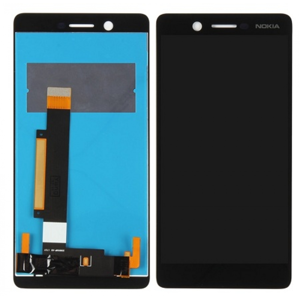 Nokia 7 LCD Screen Module Black - High Quality