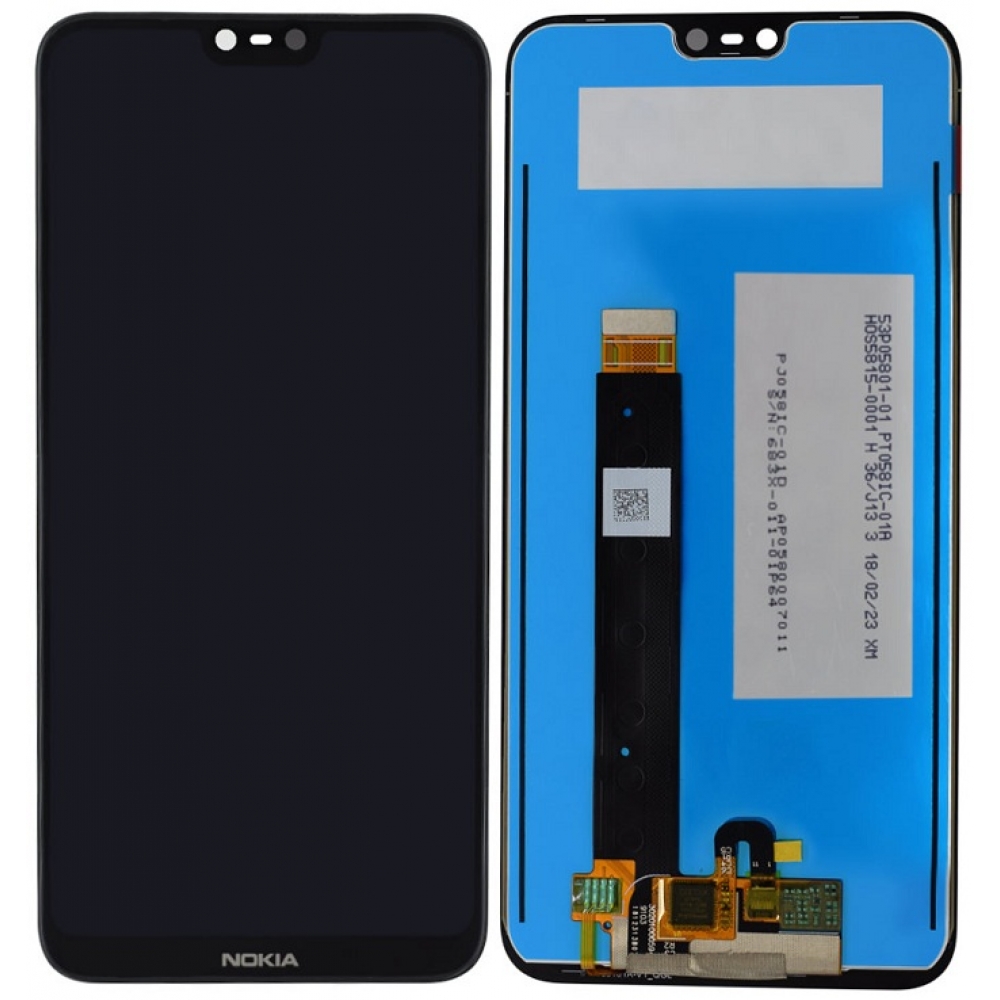 Nokia 7.1 LCD Screen Module Black - High Quality