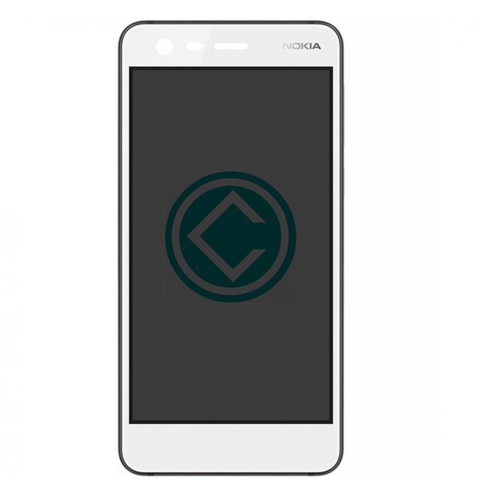 Nokia 2 LCD Screen Display Replacement White - Cellspare