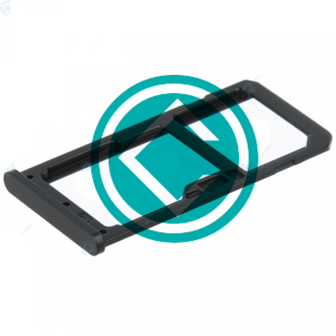 Nokia 6 Sim And SD Card Tray Module Black - Cellspare