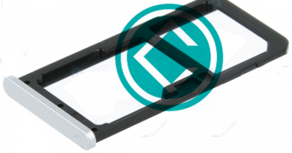 Nokia 6 Sim And SD Card Tray Module Silver - Cellspare