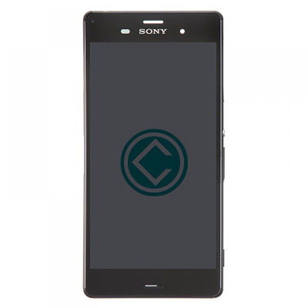 Sony Xperia Z3 LCD Screen With Front Housing Replacement Black - Cellspare